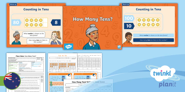 Level 2 Place Value: Groups of 10 to 1000 Lesson 2 - Twinkl