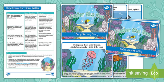 Baby Sensory Story: Under the Sea | Twinkl (teacher made)
