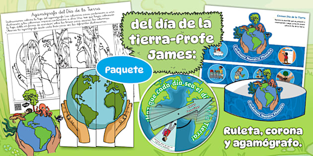 Pack de manualidades día de la tierra - Twinkl Colombia