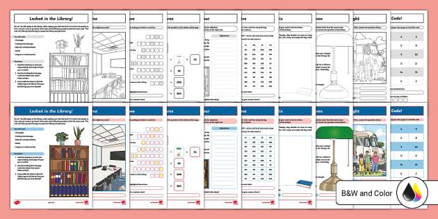 Library Escape Room | Teaching Resource | Twinkl USA