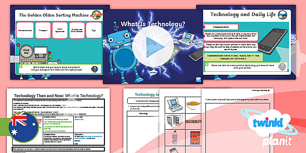 FREE! - Year 2 HASS History Technology Then and Now Lesson 1