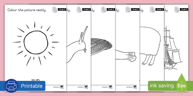 Gr. R Phonics: Colouring Pages Letter S (teacher made)