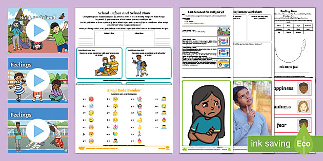 PSHE and Citizenship Back to School Whole School Lesson and Assembly Pack