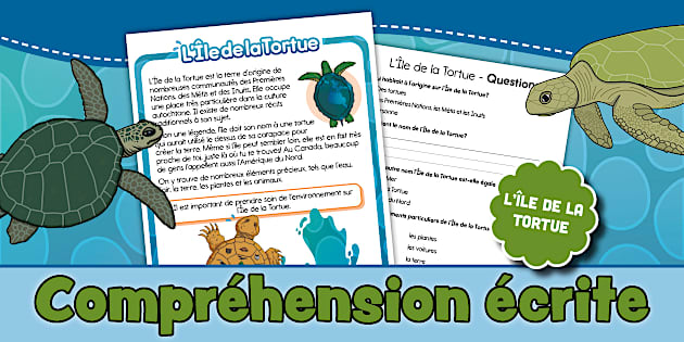 Compréhension écrite : L'Île de la Tortue