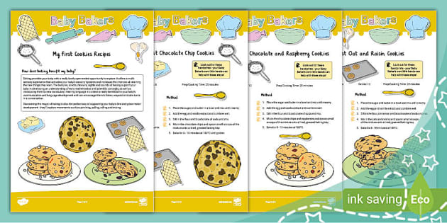 Baby Bakers - My First Cookies Recipes (teacher made)