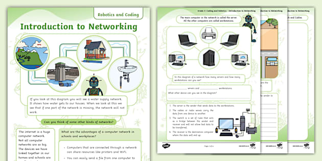 Grade 3 Robotics and Coding: Introduction to Networking Grade 3 Robotics and Coding: Introduction to Networking
