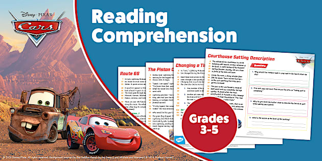 Cars: 60-Second Reading Passages and Comprehension Questions for 3rd ...