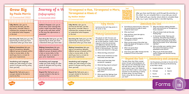 Connected 2022 L2: Comprehension Activity Pack - Twinkl