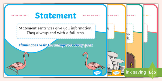 Types of Sentences Display Posters (teacher made) - Twinkl Types of Sentences Display Posters (teacher made) - Twinkl