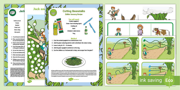 EYFS Jack and the Beanstalk Resource Pack (Ages 2-3)