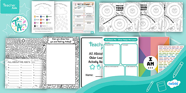 Older Learners Back to School Activity Pack (teacher made)