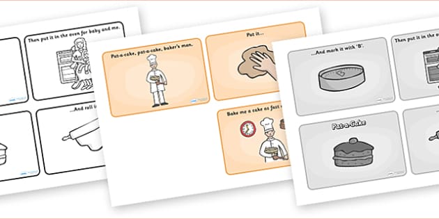 Pat-a-Cake Sequencing (4 per A4)