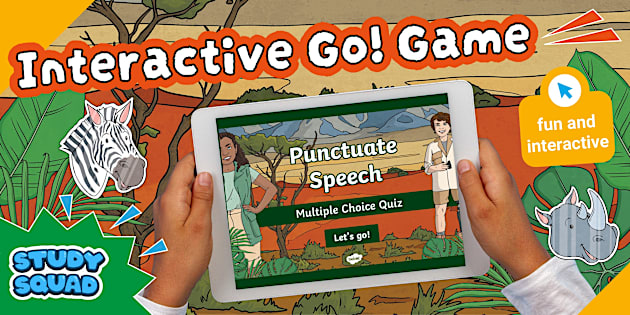 Punctuating Speech KS2 English Multiple Choice Quiz