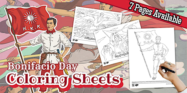 Bonifacio Day Coloring Sheets | Grades 2 - 6 | Twinkl PH
