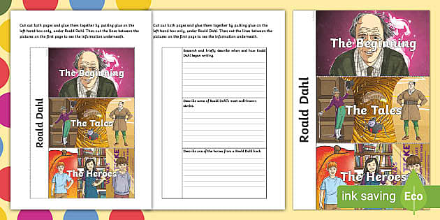 Roald Dahl Day Flipbook (teacher made) - Twinkl