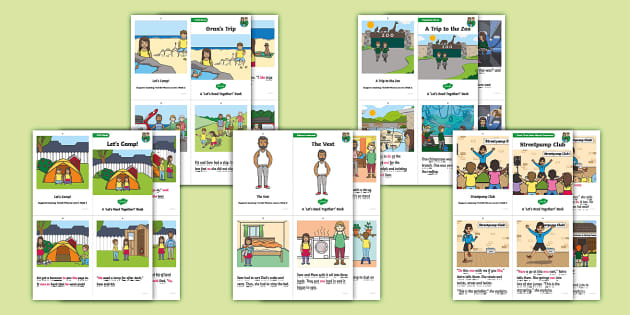Level 4 Additional Minibooks Weeks 1 to 4 (teacher made)