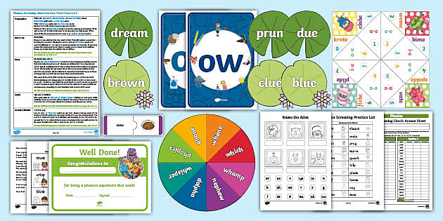 Phonics Screening Survival: Year 2 Rapid Recap Intervention Free Taster ...