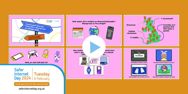 UK Safer Internet Centre 2024 (Welsh Language): Gwasanaeth 3-11 Oed