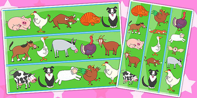 Display Borders to Support Teaching on Farmyard Hullabaloo