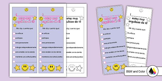 Notas positivas para la primaria (teacher made) - Twinkl