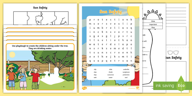 Sun Safety Resource Pack (teacher made)