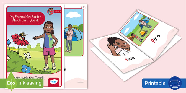Gr. R Phonics Mini Reader: F- Sound (teacher made) - Twinkl