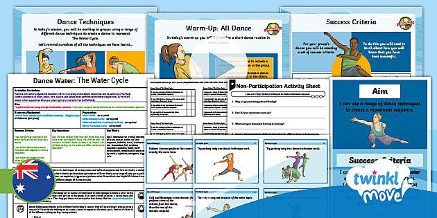 Move PE Year 4 Dance: Water Lesson 6: The Water Cycle