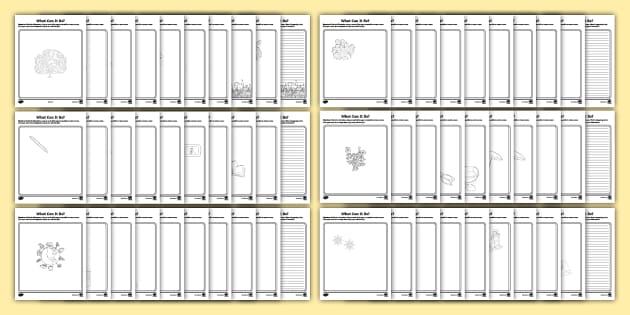 What Can It Be? Drawing Activity Pack for 3rd-5th Grade