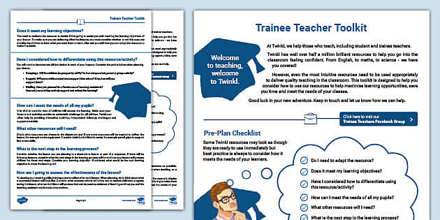 FREE! - Handy Trainee Teacher Tool Kit | Teacher Support | Twinkl