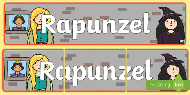 Rapunzel Display Banner (Indoor) (teacher made) - Twinkl