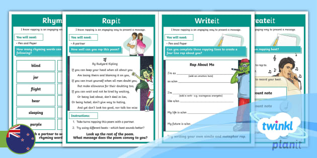 Phase 2 Writing to Persuade Raps: Challenge Cards - Twinkl