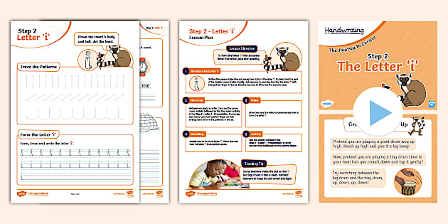 Step 2 Letter i Pack: Handwriting Practice (teacher made)