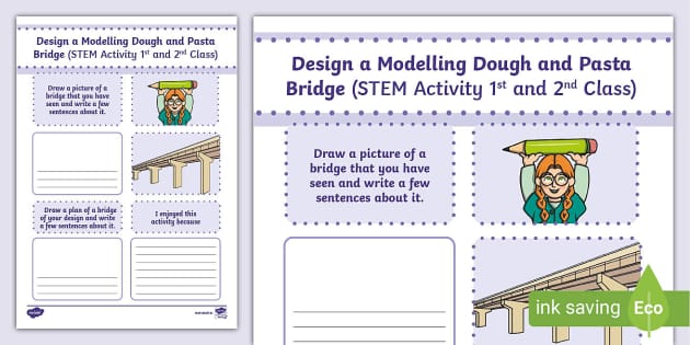 Modelling Dough and Pasta Bridge (Stem Activity 1st and 2nd Class)