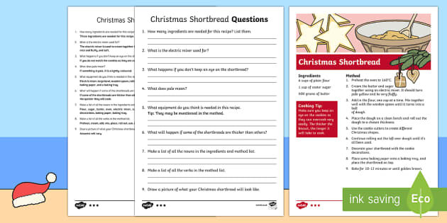 Holiday Reading Comprehension Worksheets PDF | Primary