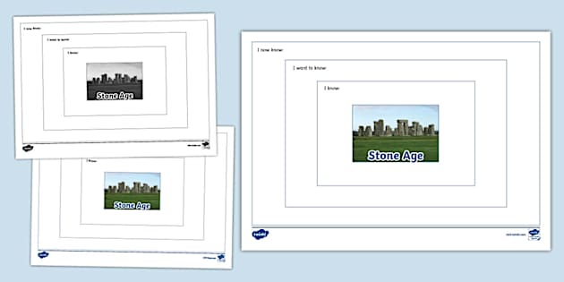 Stone Age Topic Overview Writing Template (teacher made) Stone Age Topic Overview Writing Template (teacher made)
