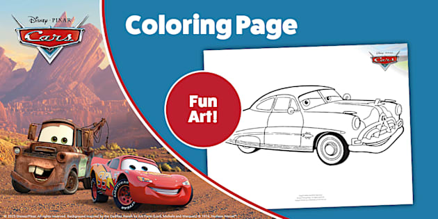 coloring sheets disney cars