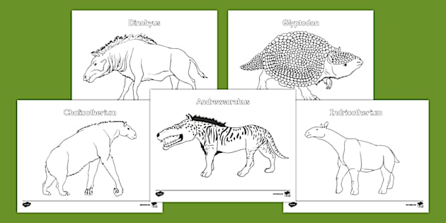 stone age colouring printables
