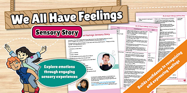 We All Have Feelings Sensory Story Twinkl Originals