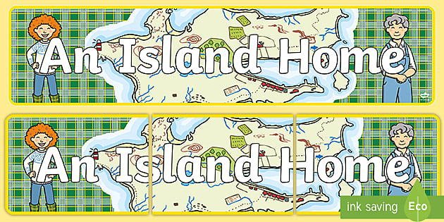 FREE! - An Island Home Display Banner to Support Teaching on Katie Morag