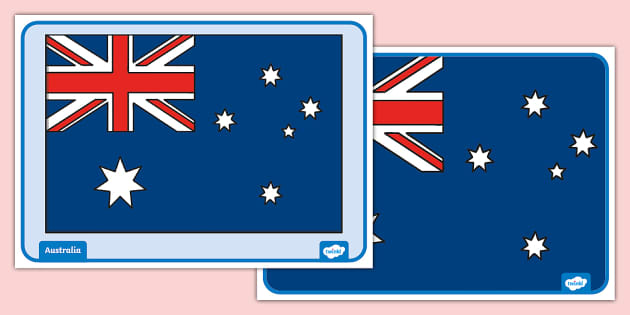 Australia Flag Display Poster (teacher made) - Twinkl