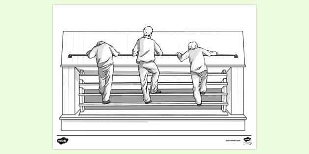 Treadwheel Colouring | Colouring Sheets (teacher made)
