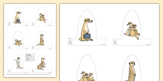 Meerkat Finger Puppets (creat de profesori) - Twinkl