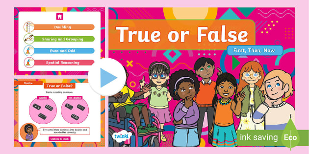 👉 EYFS Maths True or False PowerPoint: Find My Pattern