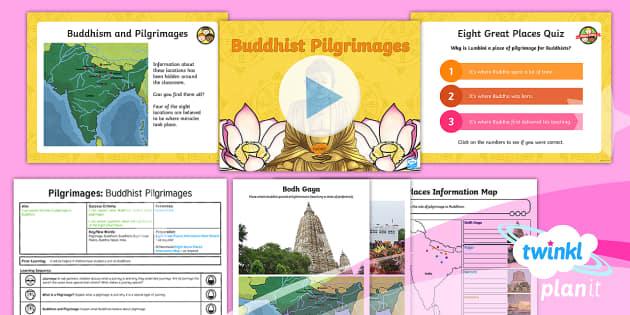 RE: Pilgrimages: Buddhist Pilgrimages Year 4 Lesson Pack 1