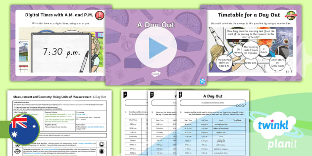 Year 4 Using Units of Measurement: Compare Duration of Events Lesson 1