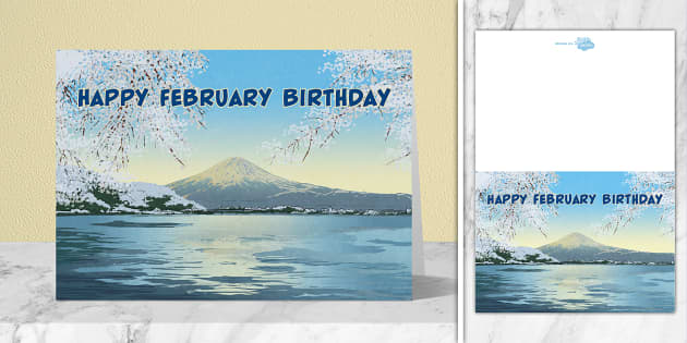 KS2 February Birthday Card | Twinkl Party (teacher made)