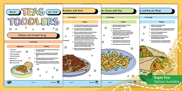 Quick Food For Tired Toddlers | Pregnancy and Baby Hub