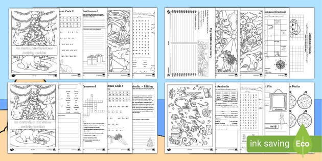 Australian Christmas Booklet Parents 3 4 Topics
