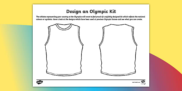 Design an Olympic Kit Worksheet / Worksheet