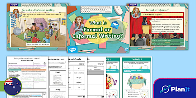 Phase2 Write to Persuade Emails Lesson 2:Formal or Informal?